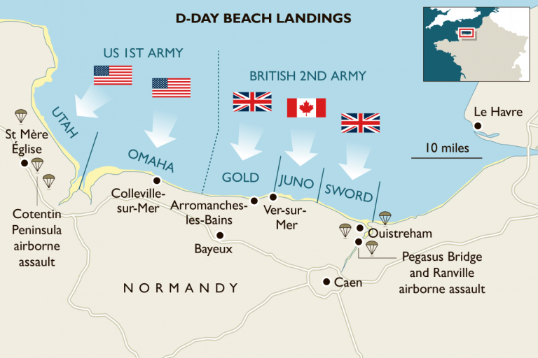 Simple History: The D-Day Landings | WW2 & Wargamer Blog